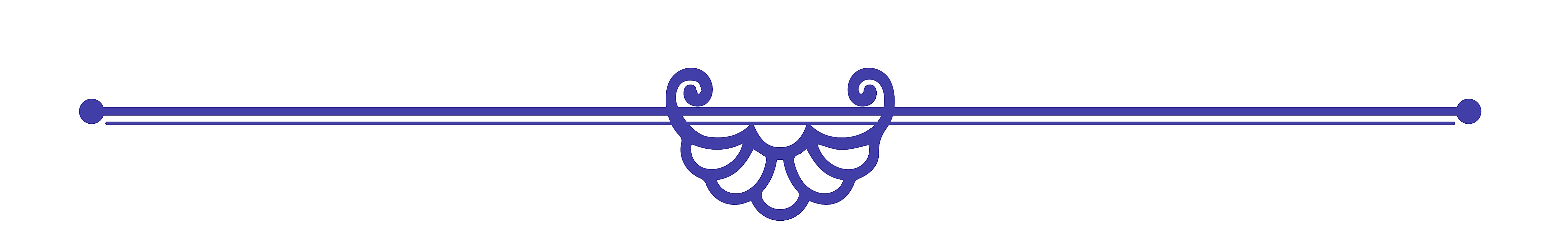 Shell Like Line Divider